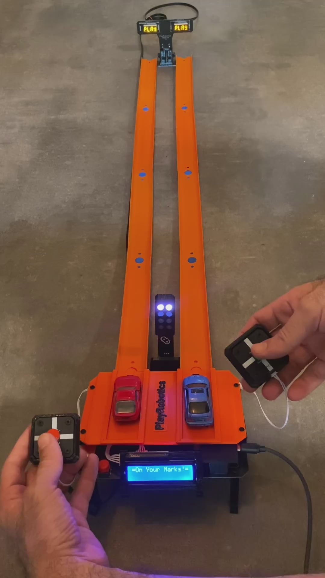 2 Players Diecast Timing System – PlayRobotics
