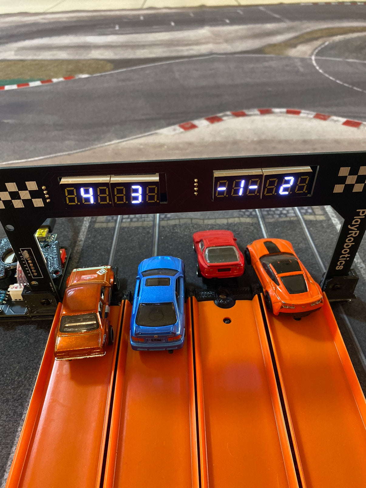 4 Lane Drag Racing Timing System – PlayRobotics